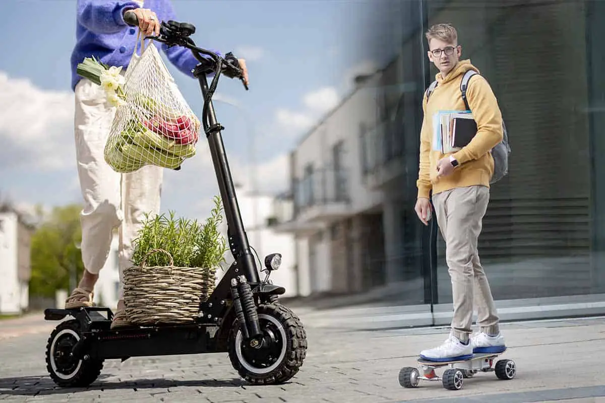 Electric Scooter vs. E-Skateboard: Which To Choose? - Zevfacts