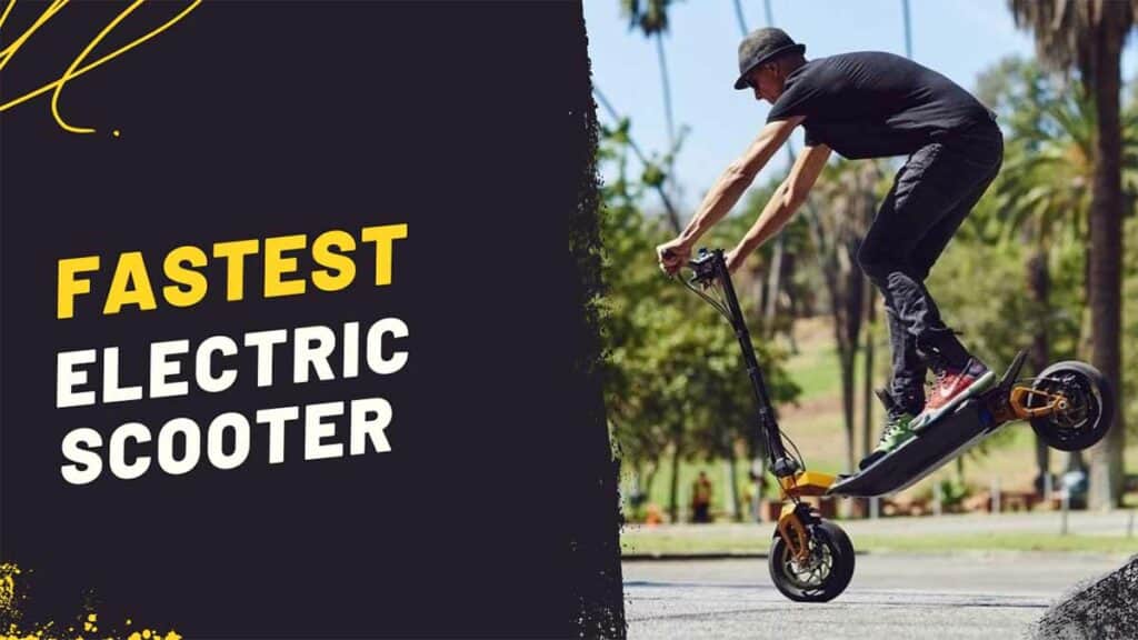 World's Fastest Electric Scooter (And 4 Fast Alternatives) - Zevfacts